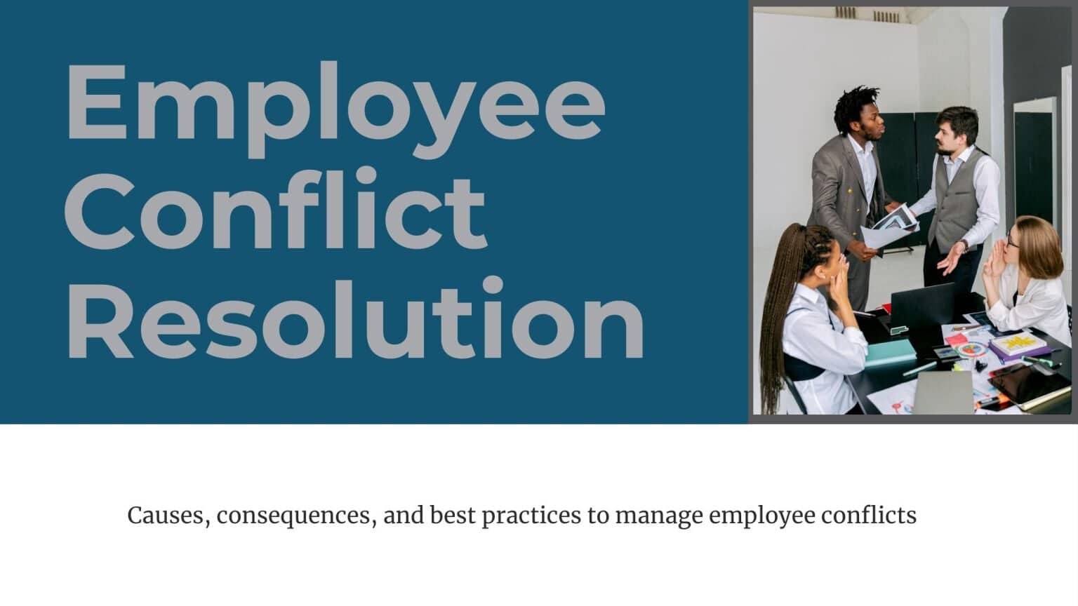 Employee Conflict Resolution Best Practices | HR Service, Inc.
